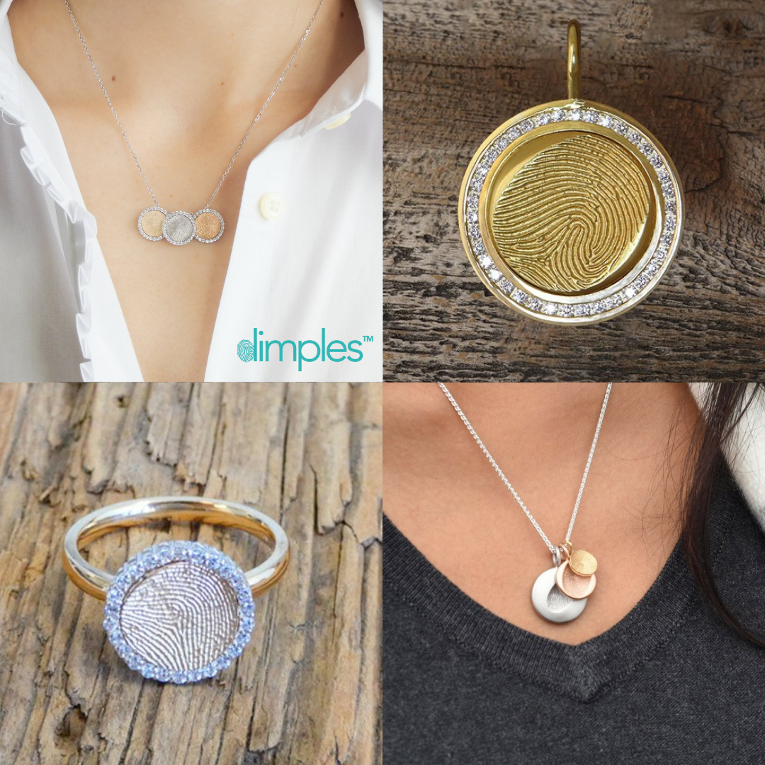 Fingerprint Jewelry for the Stylish & Sentimental - Dimples