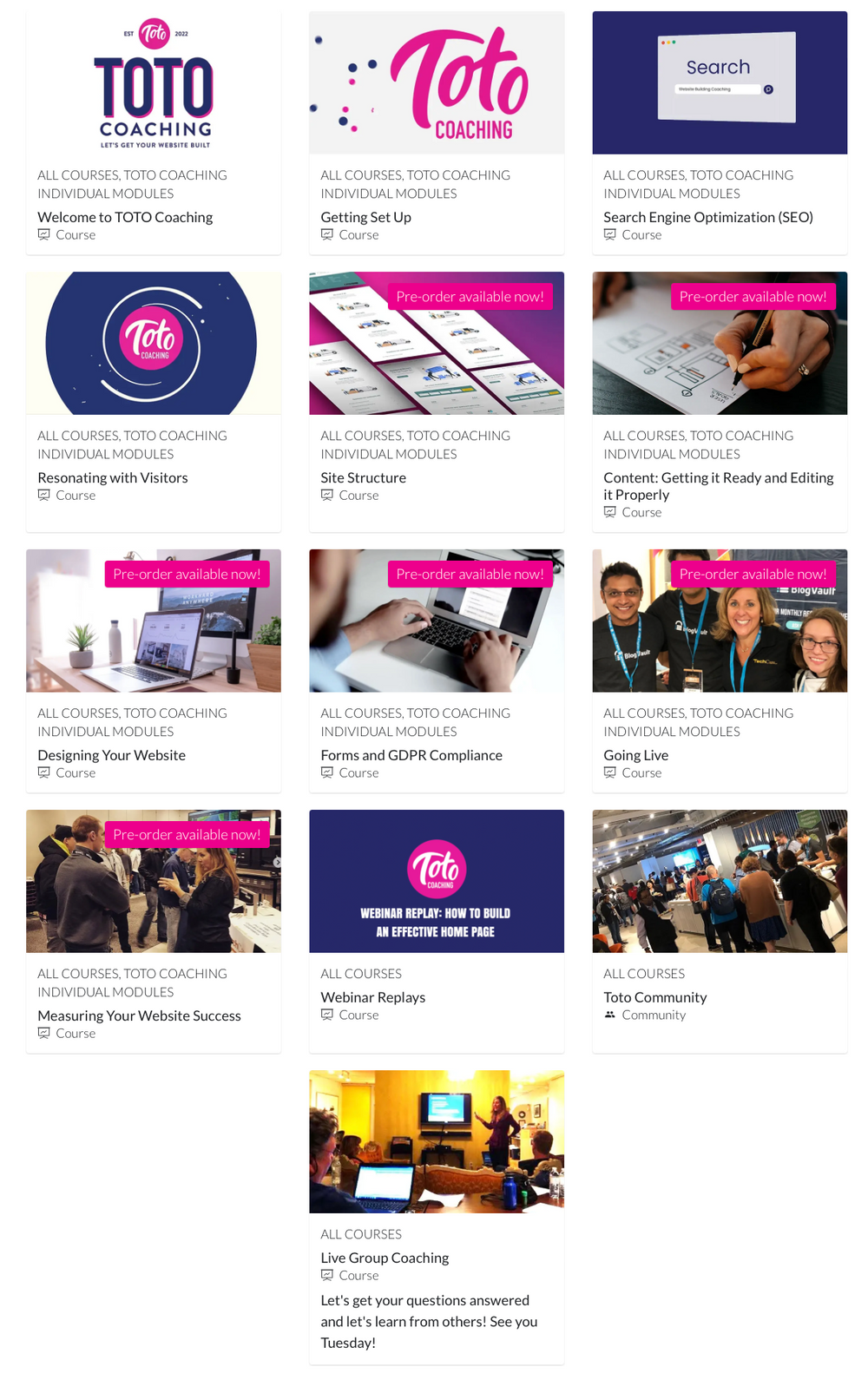 Looking for Expertise - Toto Coaching