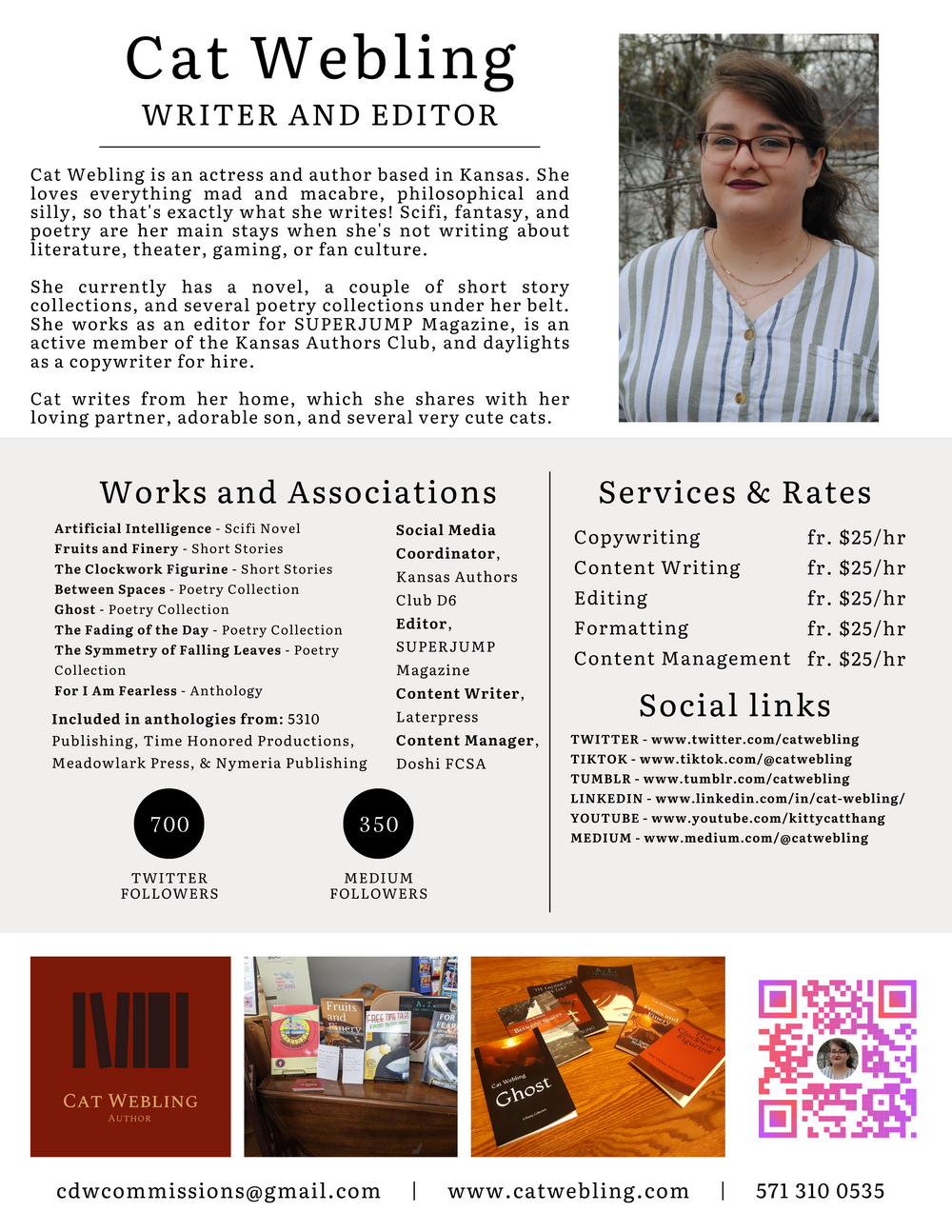 For I Am Fearless - Cat Webling