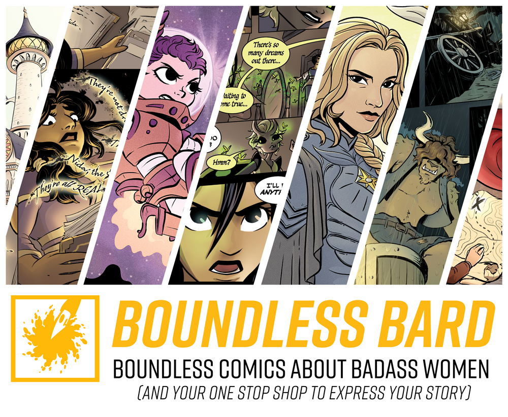Comics About Badass Women - Boundless Bard