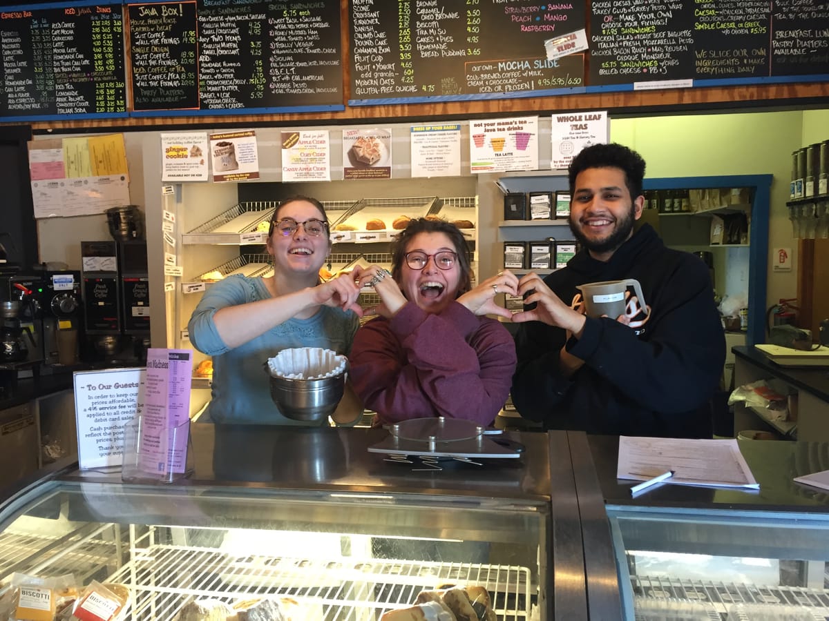 One-of-a-kind waterfront coffee shop - Java Madness